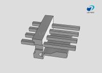 China PCB Mount Header, vertical, Wire-to-Board, 4 Position, 3.96mm Pitch, Tin, Natural Housing Color, Shrouded / Solid for sale