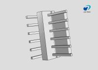 China PCB Mount Header, Right Angle, Wire-to-Board, 6 Position, 3.96mm Pitch, Tin, Natural Housing Color, Shrouded / Solid for sale