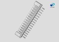 China PCB Mount Header, vertical, Wire-to-Board, 16 Position, 2.54mm Pitch, Tin, Natural Housing Color, Shrouded / Solid for sale