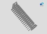 China PCB Mount Header, Right Angle, Wire-to-Board, 2x16 Position, 2.0mm Pitch, Tin, Natural Housing Color, Shrouded / Solid for sale