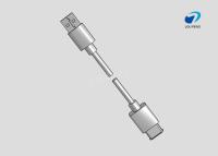 China USB Cable Assemblies, USB 9-Position Plug, Type A Male to Type A Female, Double-Ended, Standard, 28AWG Wire Size, Black for sale