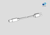 China USB Cable Assemblies, 3.0 V USB 9-Position Plug, Type A to Type B, Double-Ended, Standard, 24 – 28AWG Wire Size, Black for sale