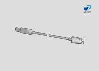 China USB Cable Assemblies, 2.0 Version USB 4-Position Plug, AM to BM, Double-Ended, Standard, 28AWG Wire Size, Black for sale
