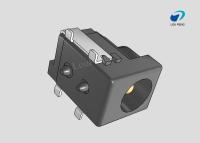 China DC Jack Connectors, Cable-to-Board, 4 Position, Jack, 25VDC Operating Voltage, Right Angle, Printed Circuit Board for sale