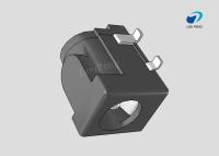 China DC Jack Connectors, Cable-to-Board, 4 Position, Jack, 25VDC Operating Voltage, Right Angle, Printed Circuit Board, SMD for sale