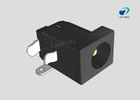 China DC Jack Connectors, Cable-to-Board, 3 Position, Jack, 25VDC Operating Voltage, Right Angle, Printed Circuit Board, DIP for sale