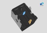 China DC Jack Connectors, Cable-to-Board, 4 Position, Jack, Right Angle, Printed Circuit Board, DIP for sale