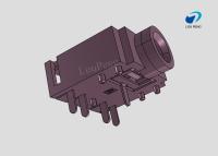 China DC Jack Connectors, Cable-to-Board, 5 Position, Phone Jack, Right Angle, Printed Circuit Board, DIP for sale