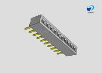 China Female header, PCB Mount Receptacle, Vertical, Board-to-Board, 10 Position, 2.0mm Pitch, single row, Gold Flash, DIP for sale