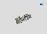 China Female header, PCB Mount Receptacle, Vertical, Board-to-Board, 20 Position, 2.0mm Pitch, double row, Gold Flash, SMT for sale