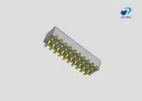 China Female header, PCB Mount Receptacle, Vertical, Board-to-Board, 20 Position, 2.0mm Pitch, double row, Gold Flash, SMT for sale