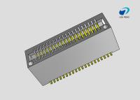 China Female header, PCB Mount Receptacle, Vertical, Board-to-Board, 40 Position, 0.8mm Pitch,  Gold Flash, SMT for sale