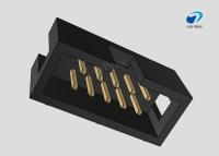China IDC Header connector, PCB Mount Receptacle, Board-to-Board, 2x5 Position, 2.0mm Pitch, Gold Flash, vertical，DIP for sale