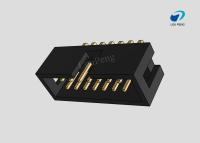 China IDC Header connector, PCB Mount Receptacle, Board-to-Board, 2x7 Position, 2.0mm Pitch, Gold Flash, Right angle，DIP for sale