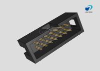 China IDC Header connector, PCB Mount Receptacle, Board-to-Board, 2x7 Position, 1.27mm Pitch, Gold Flash, vertical，DIP for sale