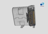 China Universal Serial Bus (USB) Shielded I/O Receptacle,type-c connector, Right-Angle, Surface Mount, Gold (Au) Flash over for sale