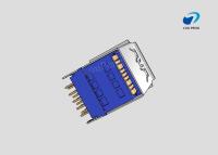 China 3.0MM USB A TYPE 18PIN FEMALE 90 °  DOUBLE DECK Gold-Plated for sale