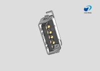 China 3.0MM USB A TYPE 9PIN FEMALE DIP SUNK PLATE MOUTH Gold-Plated BLACK for sale