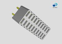 China Female header, PCB Mount Receptacle, Vertical, Board-to-Board, 2x10Pin, 0.8mm Pitch, double row, Gold Flash, DIP, 180° for sale