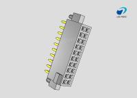 China FEMALE HEADER PH1.27*1.27MM 2x10PIN DOUBLE ROW 180° SIDE PILLAR BLACK for sale