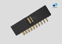 China IDC Header connector, Box Header, Board-to-Board, 2x10Pin, 1.27mm Pitch, Gold Flash, DIP, 180° for sale