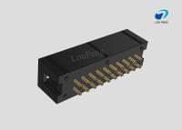 China IDC Header connector, Box Header, Board-to-Board, 2x10Pin, 1.27mm Pitch, Gold Flash, DIP, 180° for sale