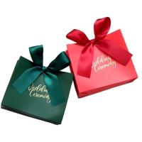 China Valentine's Day Luxury Gift Pack Wedding Favor Boxes Packaging Magnetic Box With Ribbon for sale