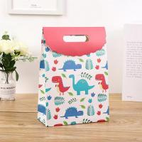China Custom Printed Small Goodie Kids Gift Kraft Paper Goody Bags For Birthday Parties for sale