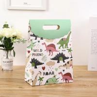 China Custom Printed Small Goodie Kids Gift Kraft Paper Goody Bags For Birthday Parties for sale