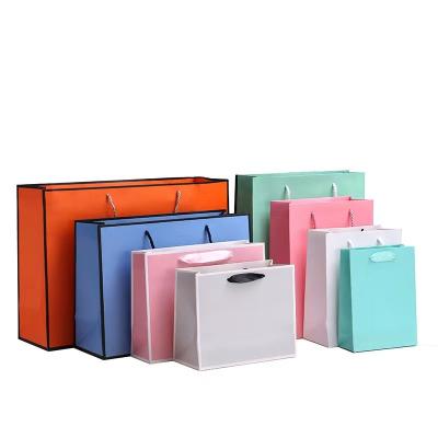 China Custom Logo   mini gift bags packaging for handbag  shopping paper bag for sale