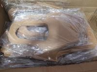 China Take Away Kraft Paper Flower Bags Plant Florist Bouquet Handle Flower Bag for sale