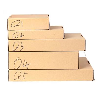China Customized Kraft Paper Carton with CMYK Printing Matte Lamination for sale