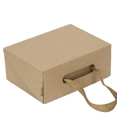 China Customized Kraft Paper Packaging Box CMYK Printing Color for sale