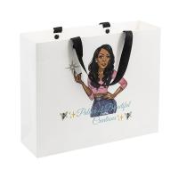 China 250gsm-1500gsm Duplex Grey Board Paper Garment Bags Necklace Packaging Bags for sale