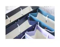 China Little Prince Print Recycled Paper Merchandise Bags 33x25x12cm for sale