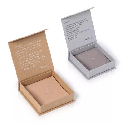 China Magnetic Closure 5x5 Small Paper Jewelry Boxes 12x12 Gift Box With Lid for sale