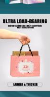 China Pantone Colors Clothing Shoe Kraft Paper Bags Offset Printing Promotion Gift Bag for sale