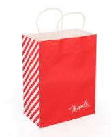 China CMYK 50gsm To 200gsm Durable Kraft Paper Bags Flexo Printing for sale