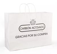China CMYK 50gsm To 200gsm Durable Kraft Paper Bags Flexo Printing for sale