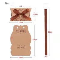China 100gsm 150gsm 250gsm Wedding Paper Box Crown Paper Favor Candy Box for sale