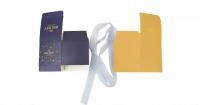 China 128gsm To 350gsm Wedding Favor Cake Box Bridal Shower Gift Boxes With Silk for sale