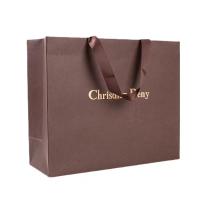 China UV Abrazine Printed Paper Shopping Bags Personalized Promotion Gift Bag for sale