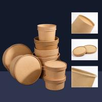 China Eco Friendly Food Container Paper Box Hamburger Sushi Noodle Takeaway Containers for sale
