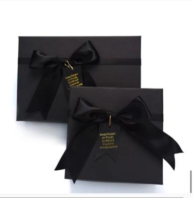China Rectangle Square Bow Tie Cardboard Jewelry Boxes With Drawers for sale