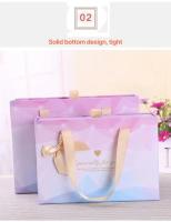China Fantasy Purple 2mm Cardboard Embossed Gift Box With Pull Out Drawer for sale
