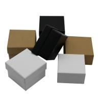 China Socks 1200gsm Recycled Paper Gift Box Multi Size 4x4 Kraft Boxes for sale