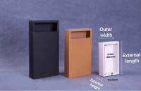 China 350gsm Recycled Paper Gift Box Silk Screen Sliding Drawer Box for sale