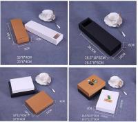 China 350gsm Recycled Paper Gift Box Silk Screen Sliding Drawer Box for sale