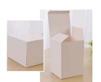 China Hot Stamp Small White Shipping Boxes Craft Paper Jewelry Boxes ODM OEM for sale