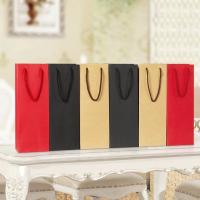 China ISO SGS Nontoxic Wine Bottle Paper Bags CMYK Red Wine Paper Bag Wine Bottle Drawstringfabric Bag Packaging for sale